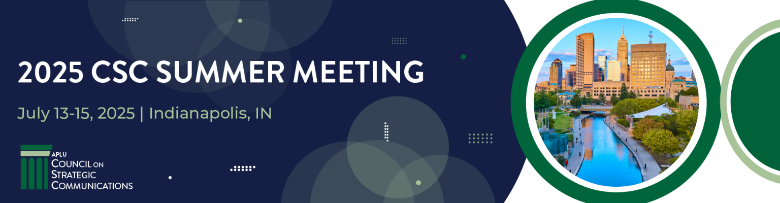 2025 CSC Summer Meeting - APLU
